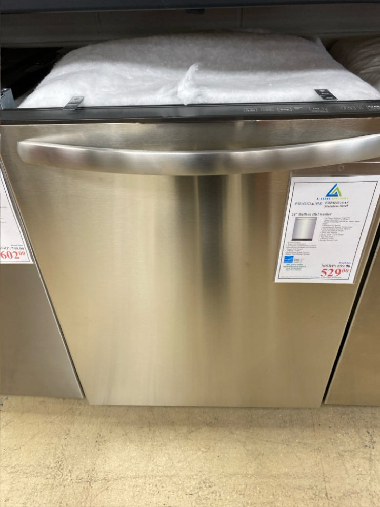 FDPH4316AS Frigidaire 24-inch Built-In Dishwasher with Dual OrbitClean ...